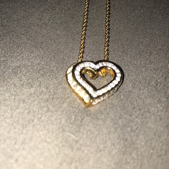 Jewelry | Beautiful Heart Necklace Costume Jewelry | Poshmark